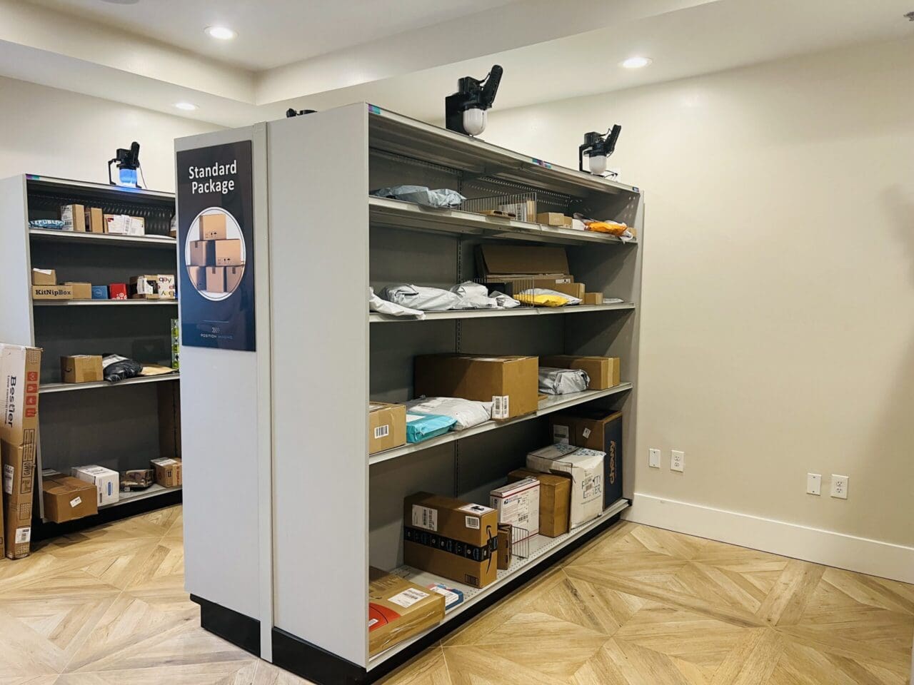 Smart Package Rooms for Residential Buildings