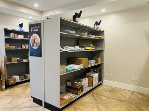 Smart Package Rooms for Residential Buildings