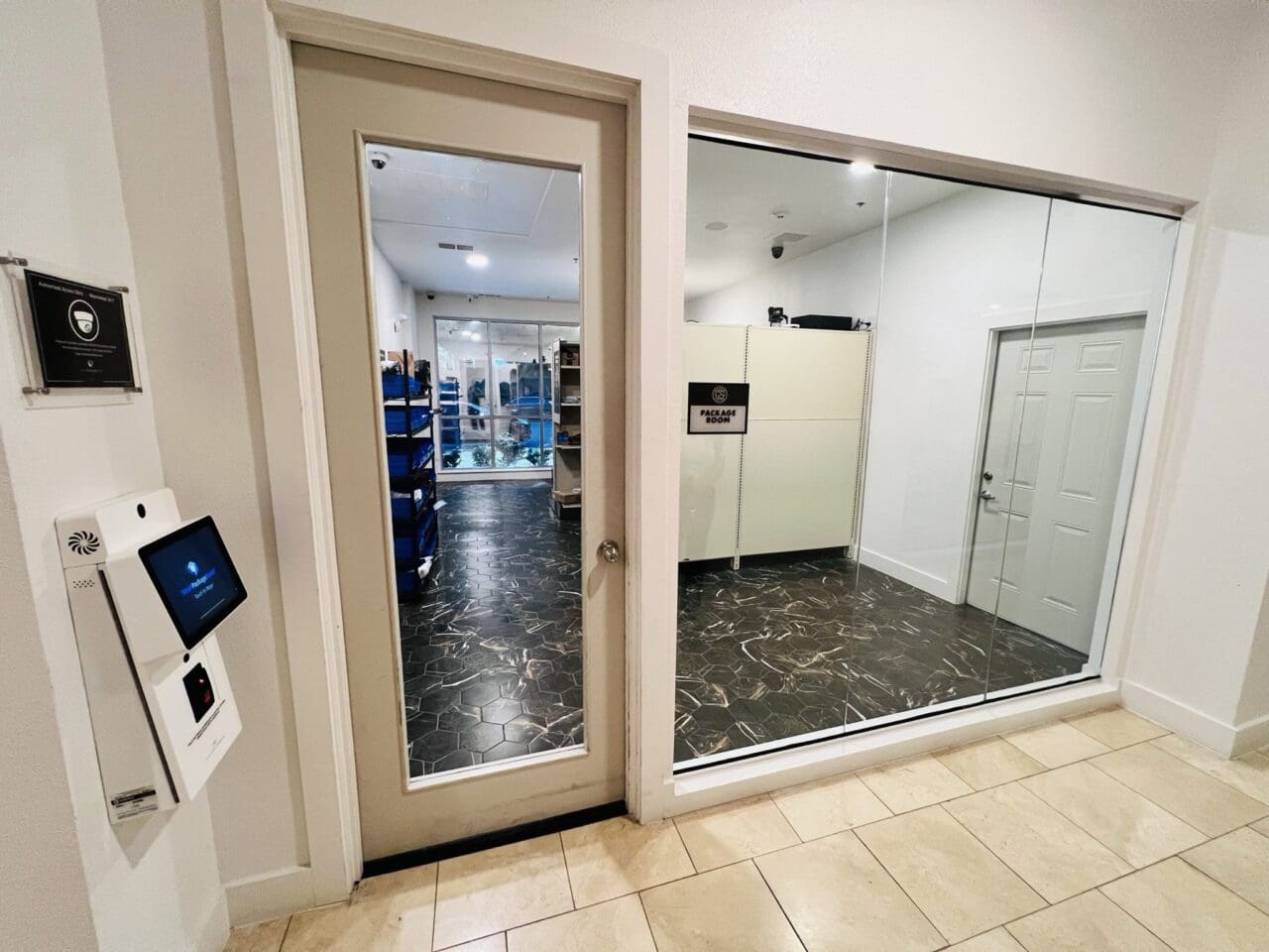 Smart Package Rooms for Residential Buildings