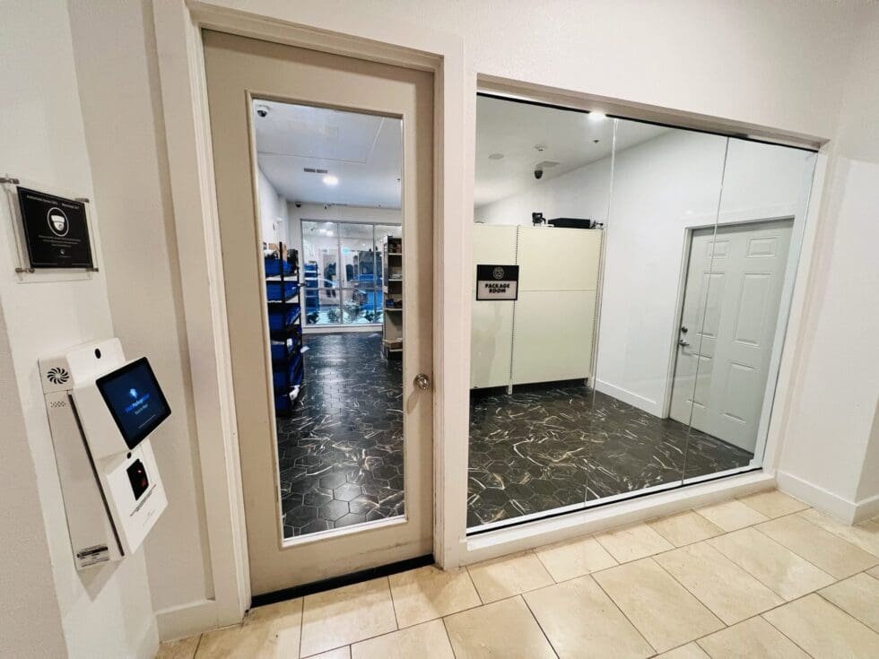 Smart Package Rooms for Residential Buildings