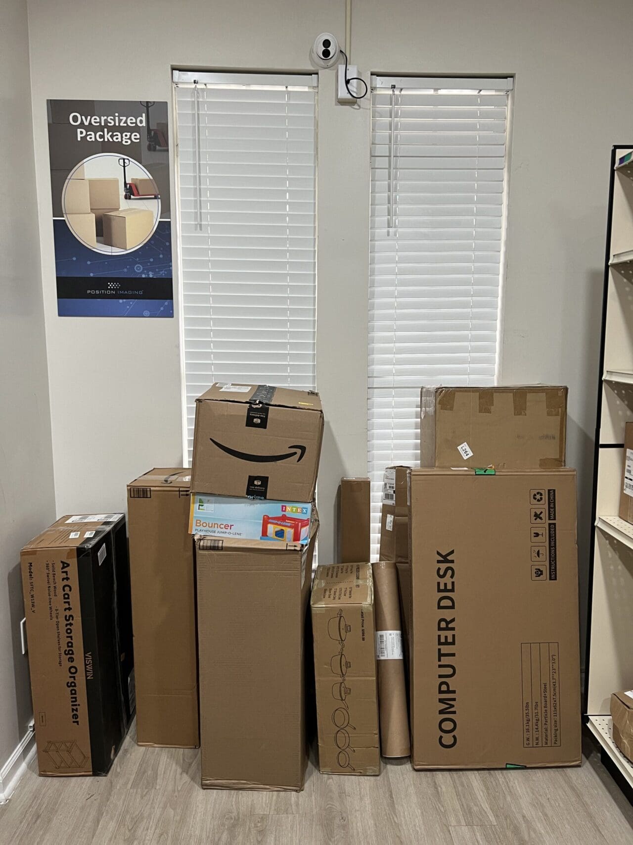 Smart Package Rooms for Residential Buildings