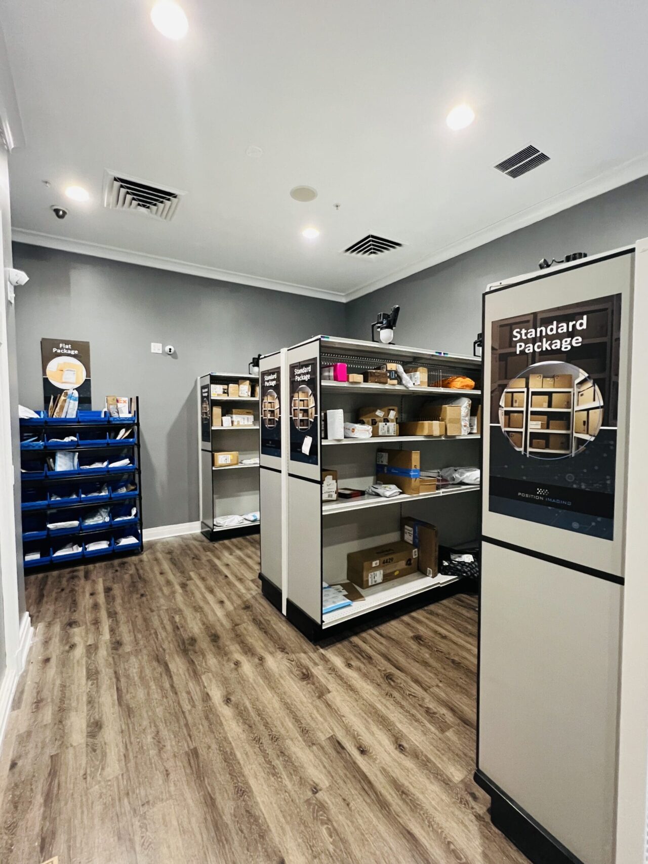 Smart Package Rooms for Residential Buildings