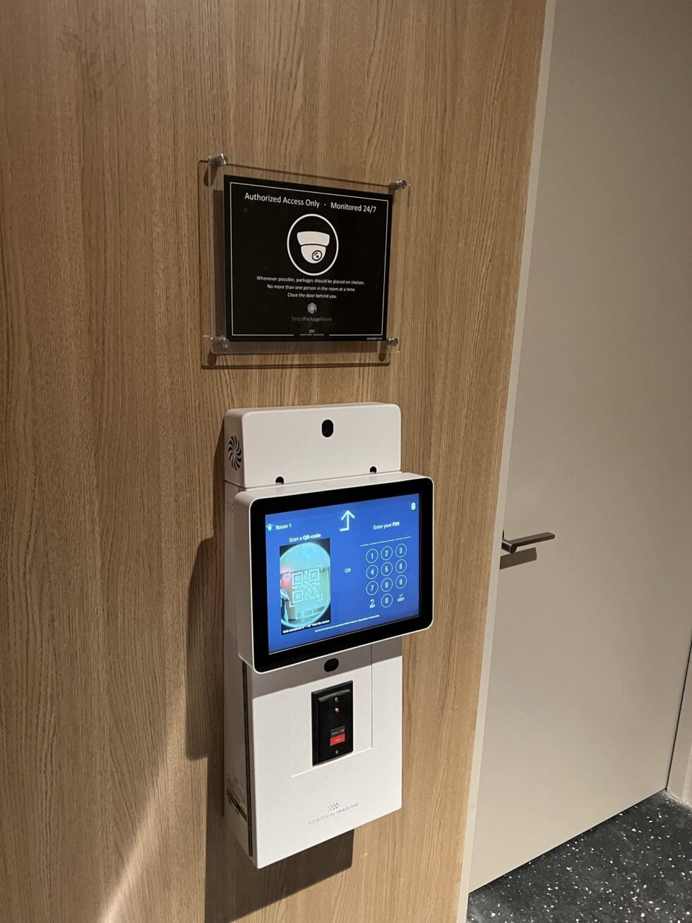 Smart Package Rooms for Residential Buildings